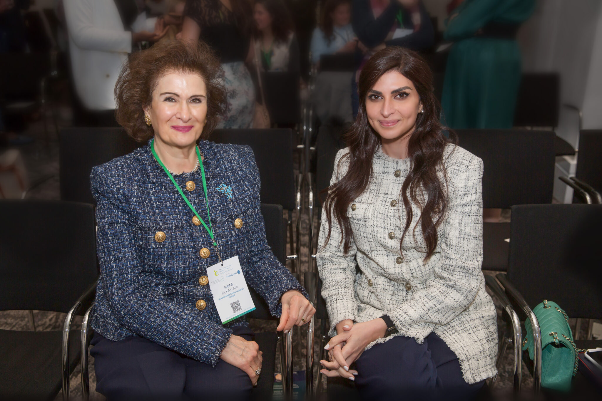 Haifa Al Kaylani & Dr Lamya Fawwaz - Arab International Women's Forum
